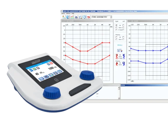 Smart Audiometer - SIBELSOUND DUO - Medical equipment suppliers Dubai, UAE